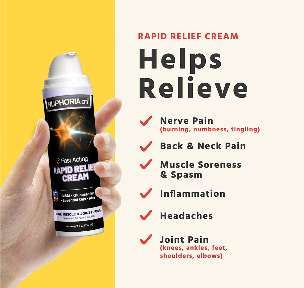 NUPHORIA cm Rapid Relief Pain Cream
